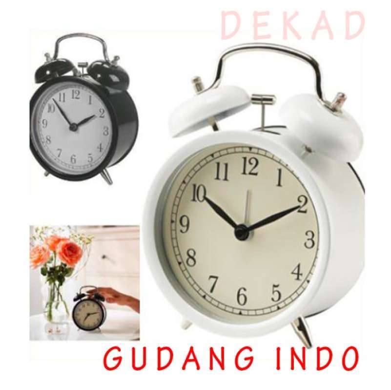 Promo Dekade Jam Beker Weker Jam Meja / Jam Kecil / Jam Alarm Klasik ...