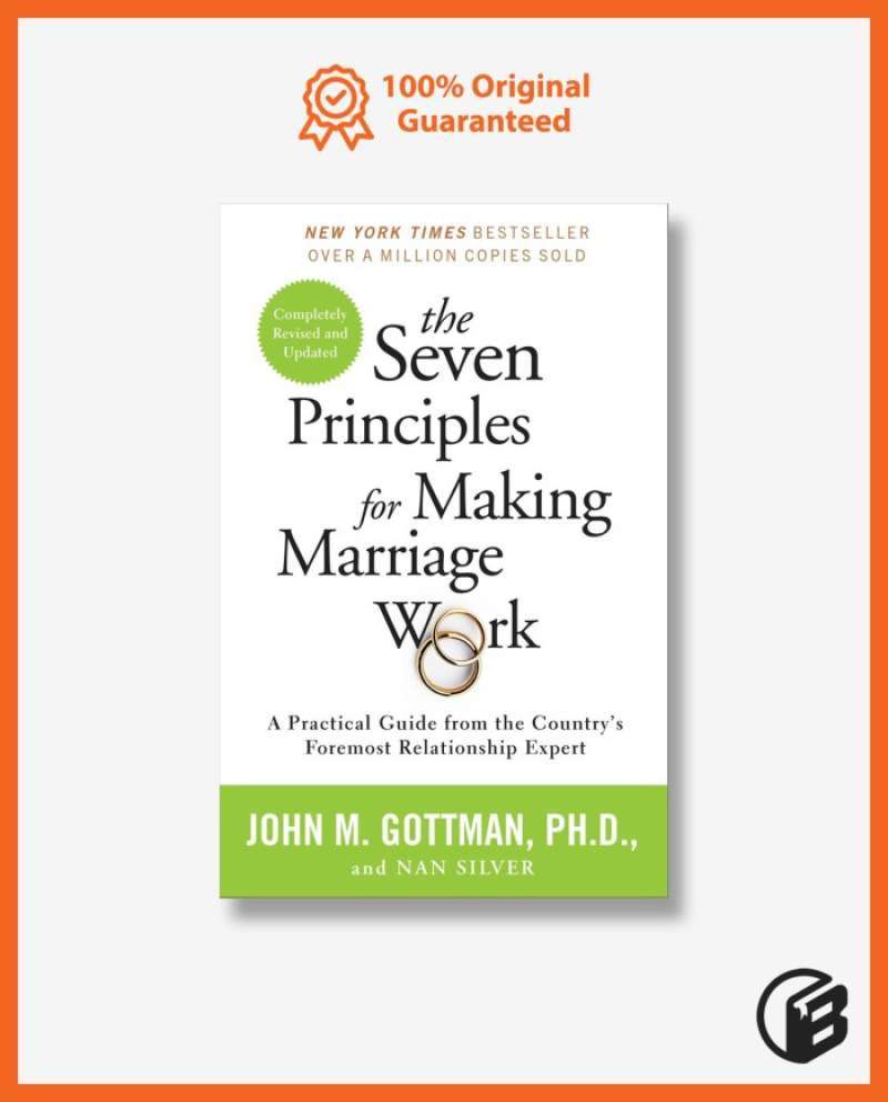 Promo Buku Import The Seven Principles For Making Marriage Work ... Promo Buku Import The Seven Principles For Making Marriage Work ...
