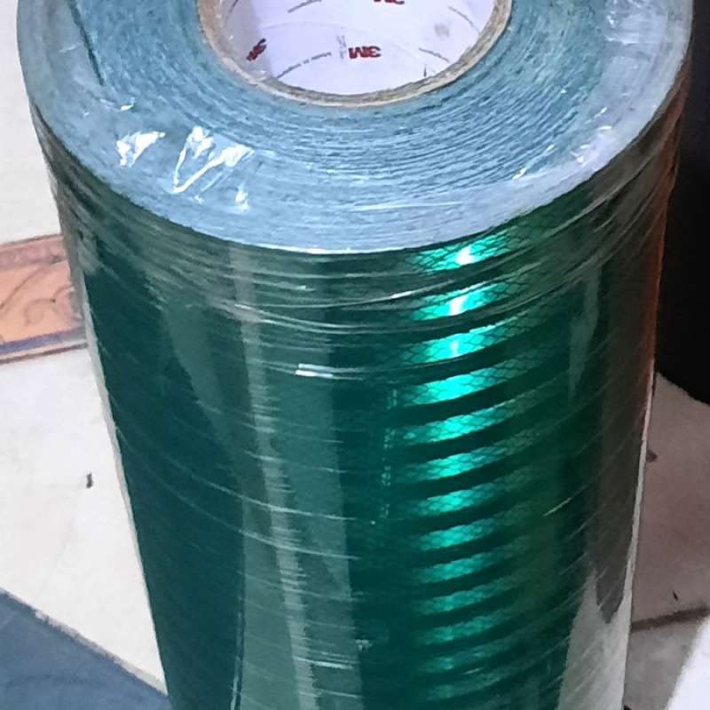Promo Scotlite Prismatic 3m Egp Stiker Reflective Green 60 Cm X 45 ...