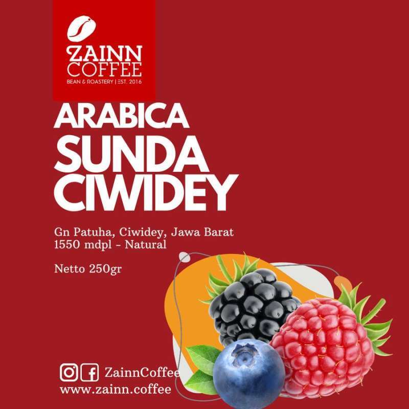 Jual Kopi Arabica Ciwidey Gunung Patuha Natural Prosess Di Seller Zainn ...