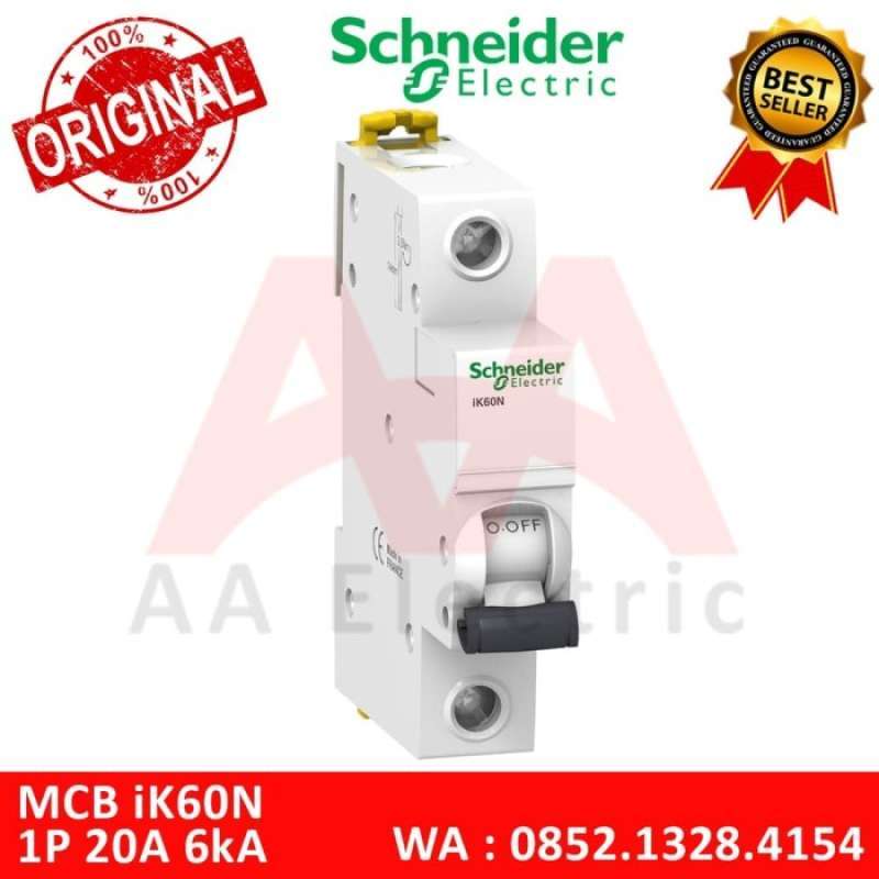 Promo Mcb Ik60n 1p 20a A9k27120 Schneider Diskon 50% Di Seller Selera_kita Store - Meruya Utara ...