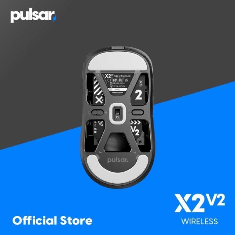 Jual Pulsar X2 V2 Wireless Gaming Mouse Lightweight Low Latency X2-v2 ...