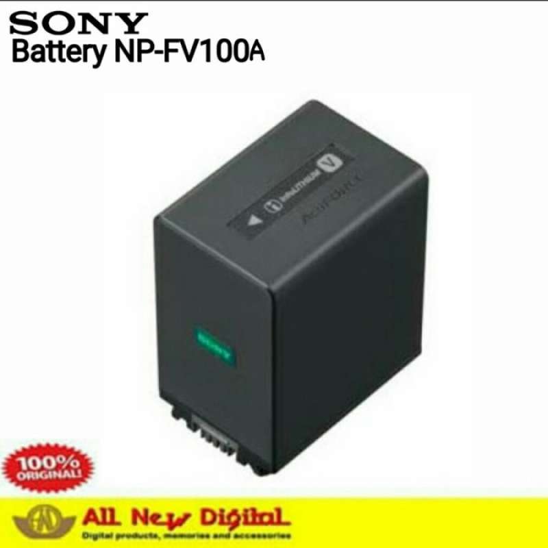 Promo Sony Battery Np-fv100 Original For Handycam Diskon 33% Di Seller Masteguh - Tugu Selatan ...