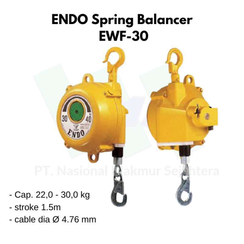 Promo Spring Balancer Cap. 22-30kg Stroke 1.5m Endo Ewf-30 Diskon 23% ...