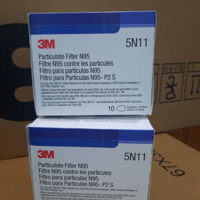 Promo 3m Particulate Filter N95. 5n11( Isi 10 Filter ) Diskon 23% Di ...