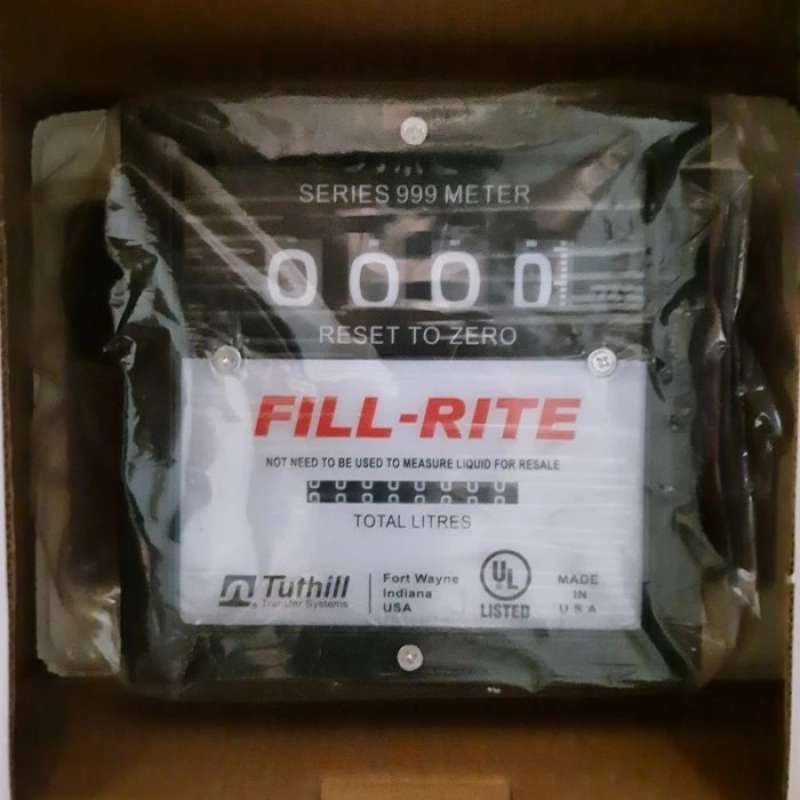 Promo Flow Meter Analog Fill-rite Alat Ukur Solar Bbm Dan Air Ukuran 2 ...