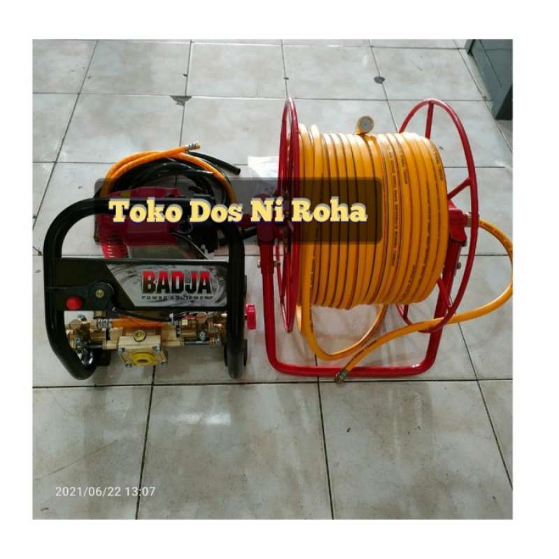 Promo Mesin Power Sprayer Portable 2-tak Badja Selang 100 Meter Full ...