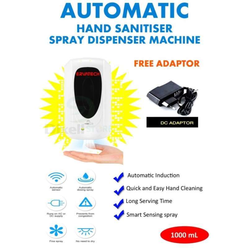 Promo Alkohol Spray Dispenser Otomatis 1000 Ml Diskon 23% Di Seller ...