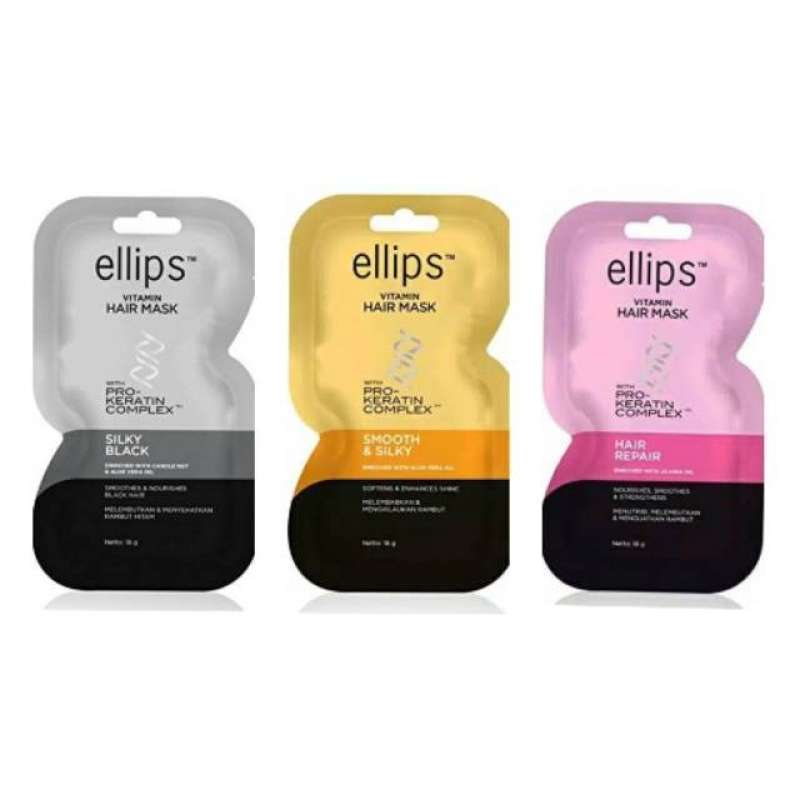 Jual Ellips Hair Mask Sachet 20gr - Volume Miracle Di Seller ...