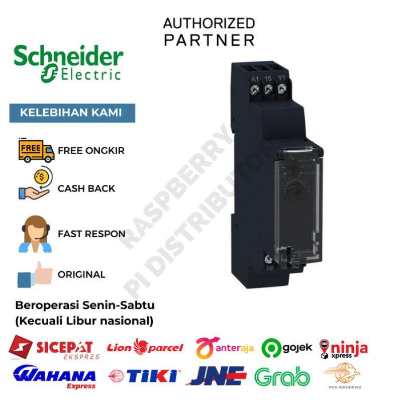 Promo Schneider Timer Re17ramu Schneider On-delay Timing Relay Diskon 23% Di Seller Darmaroca ...