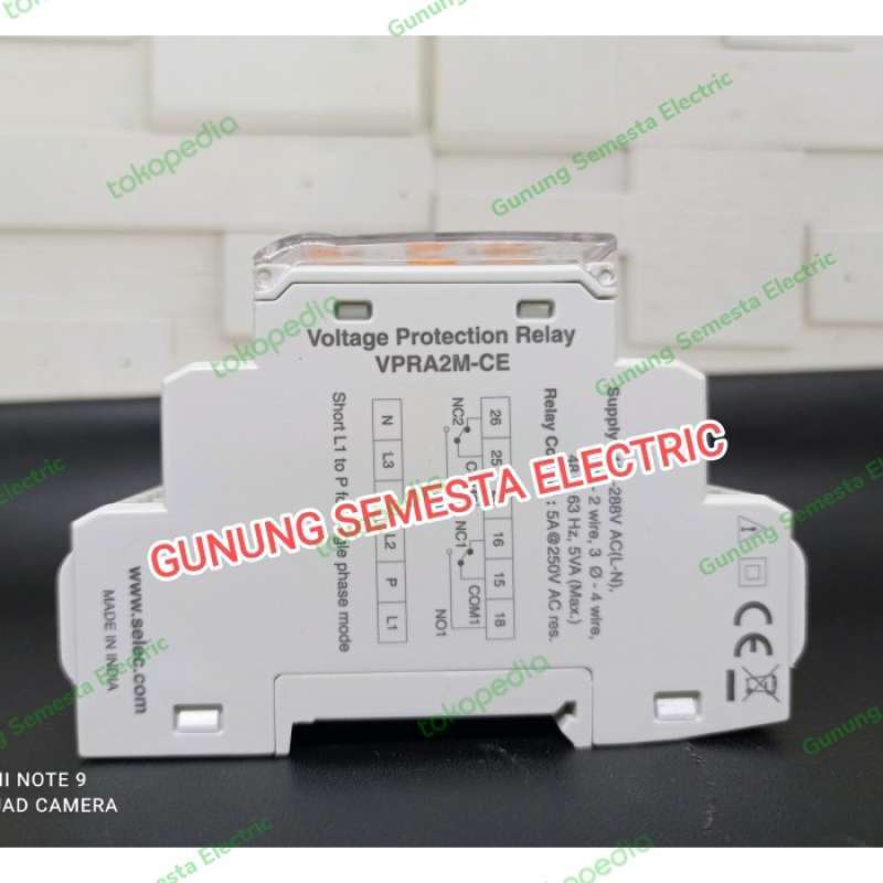 Promo Selec Vpra2m Vpr Teksi Tegangan Pfr Voltage Tection Relay Diskon ...