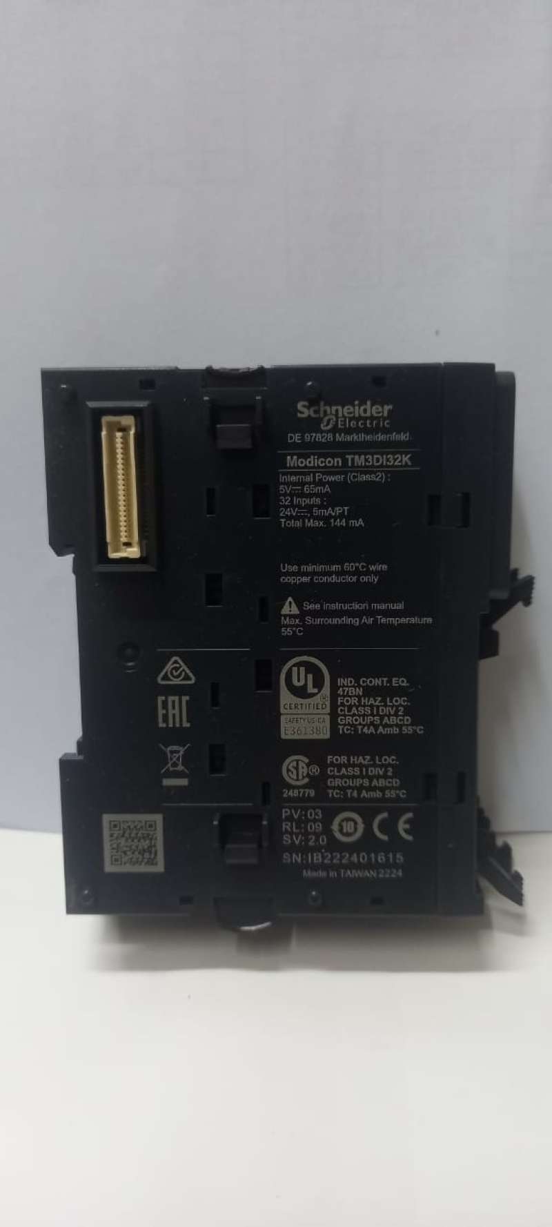 Promo Tm3di32k Modicon Tm3 Digital Input Modul 32 Input 24 Vdc Plc ...