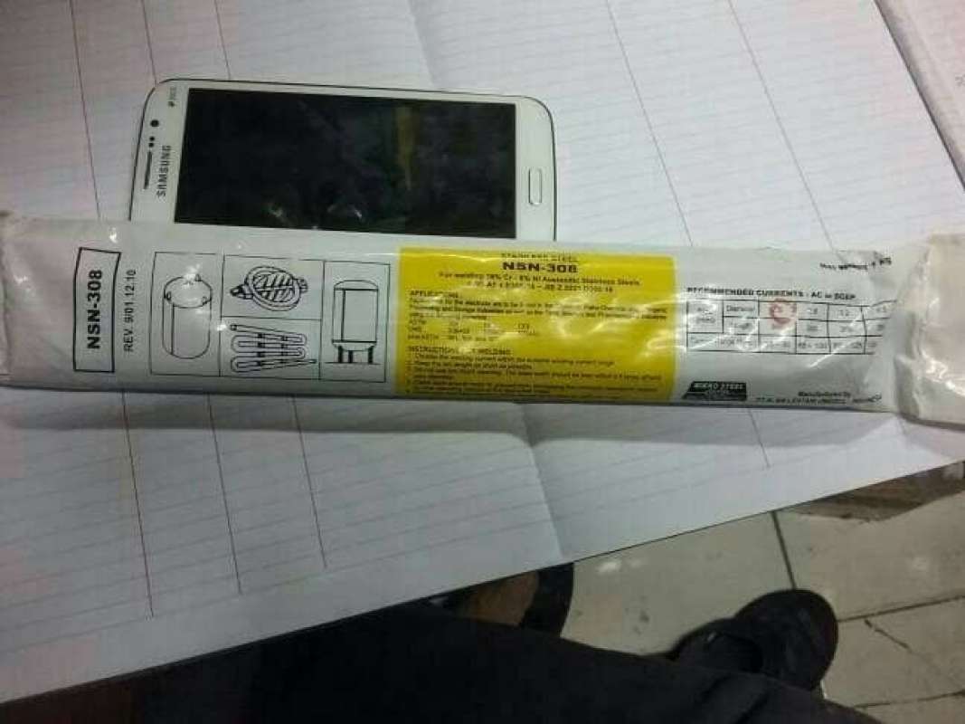 Promo Kawat Las Stainless Steel Nsn 308 2mm Diskon 23% Di Seller ...