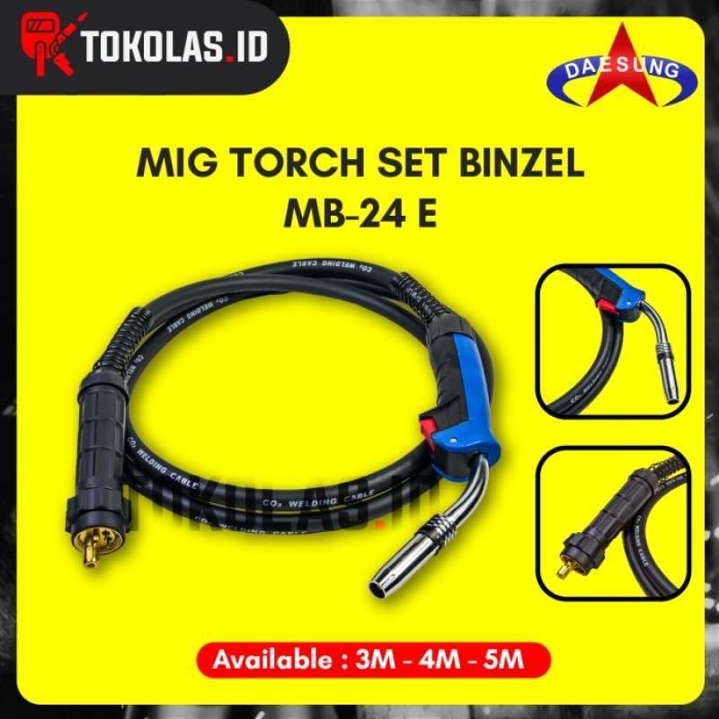 Promo Stang Las Mig Torch Co2 Daesung Mb 24e Euro Connection 3m 4m 5m ...