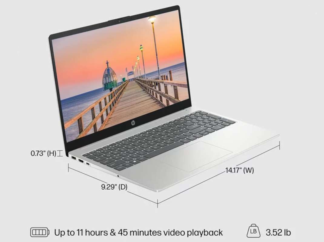 Jual Laptop Hp 15 Intel N200 8gb 128gb Ssd 15 Hd Windows 11 Di Seller ...