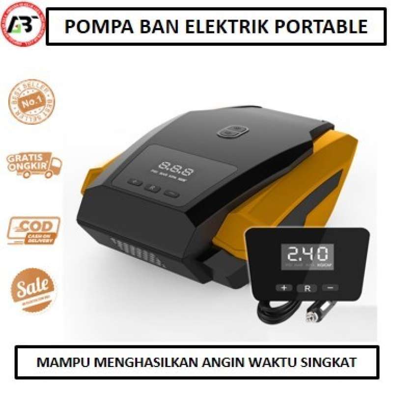 Promo Pompa Ban Mobil Pompa Motor Elektrik Portable Serba Guna Darurat ...
