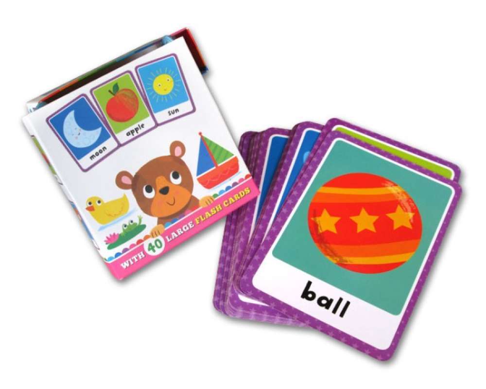 Promo My First Words Tiny Tots Flash Cards (40 Large Flash Cards ...