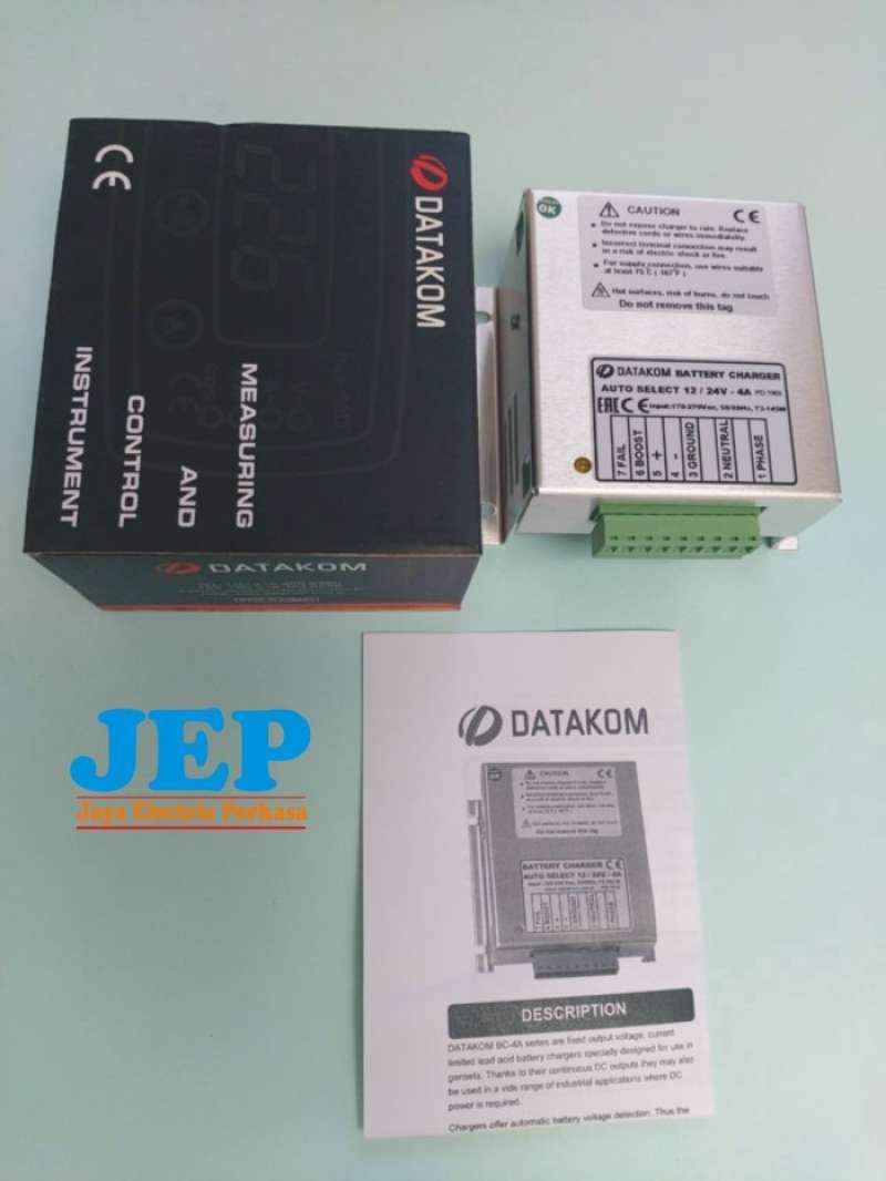 Promo Datakom Battery Charger Bc4a 4a Input 1phase Output 4a 12v 24v ...