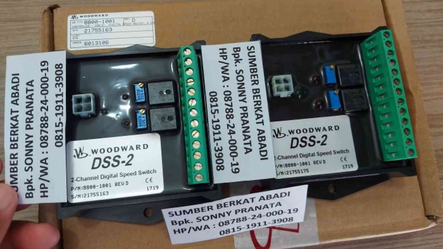 Promo Woodward Dss-2 Dss2 Dss 2 Digital Speed Switch 8800-1001 8800 1001 Diskon 23% Di Seller ...