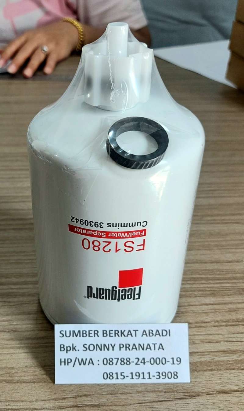 Promo Fleetguard Fs1280 Fuel Filter Water Separator Fs 1280 - Genuine ...