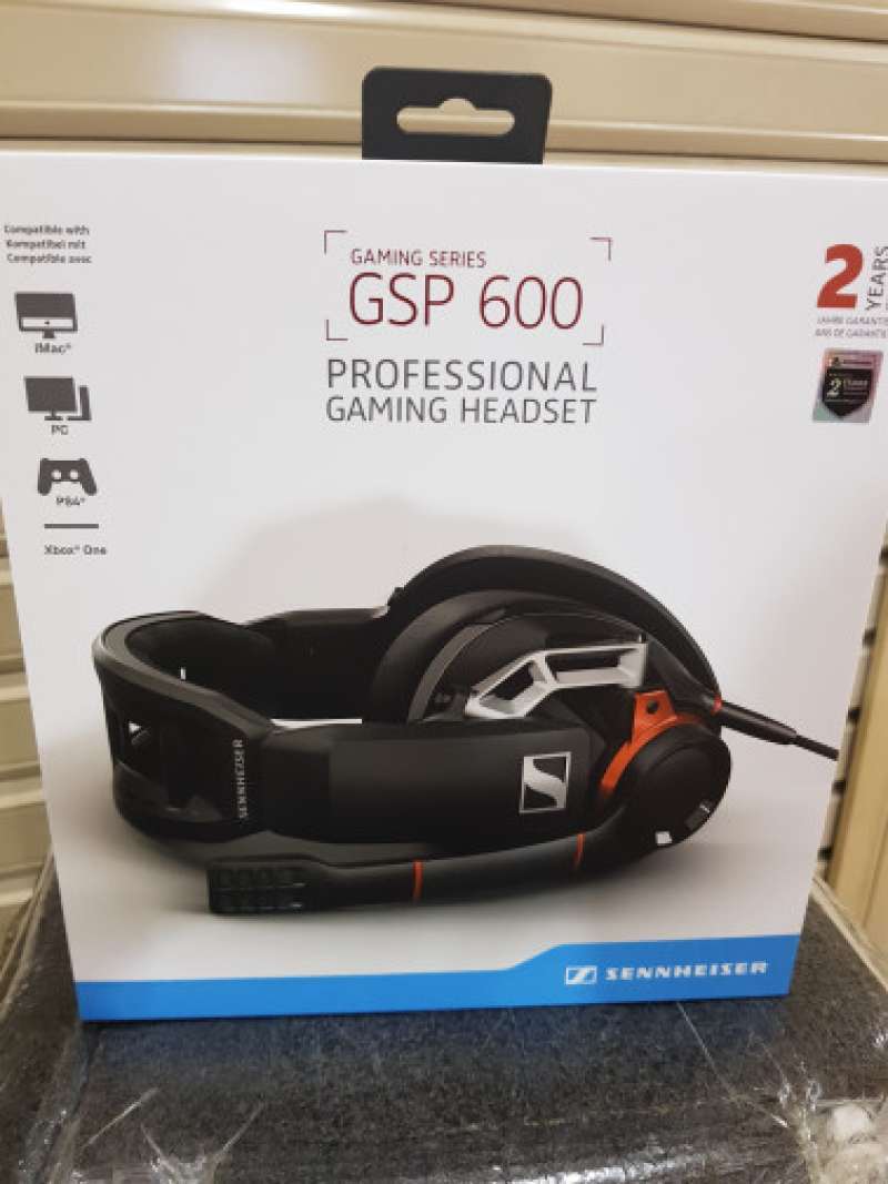 Promo Sennheiser Gsp 600 Gaming Headset For Pc,ps4,,multi Platform ...