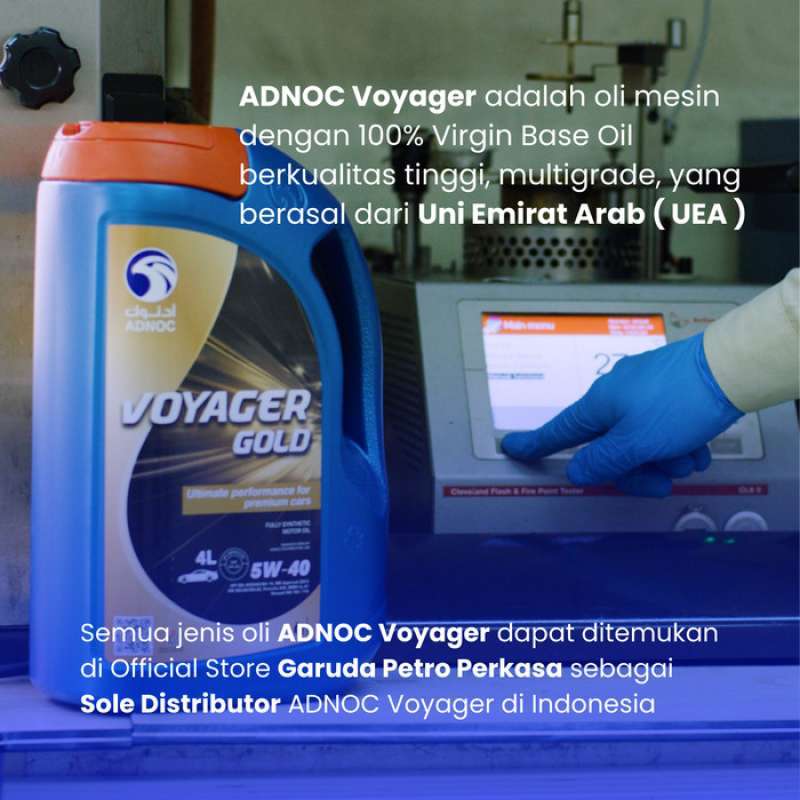 Promo Oli Mobil Adnoc Voyager Ultra Syn 10w40 - 1 Liter Diskon 23% Di ...