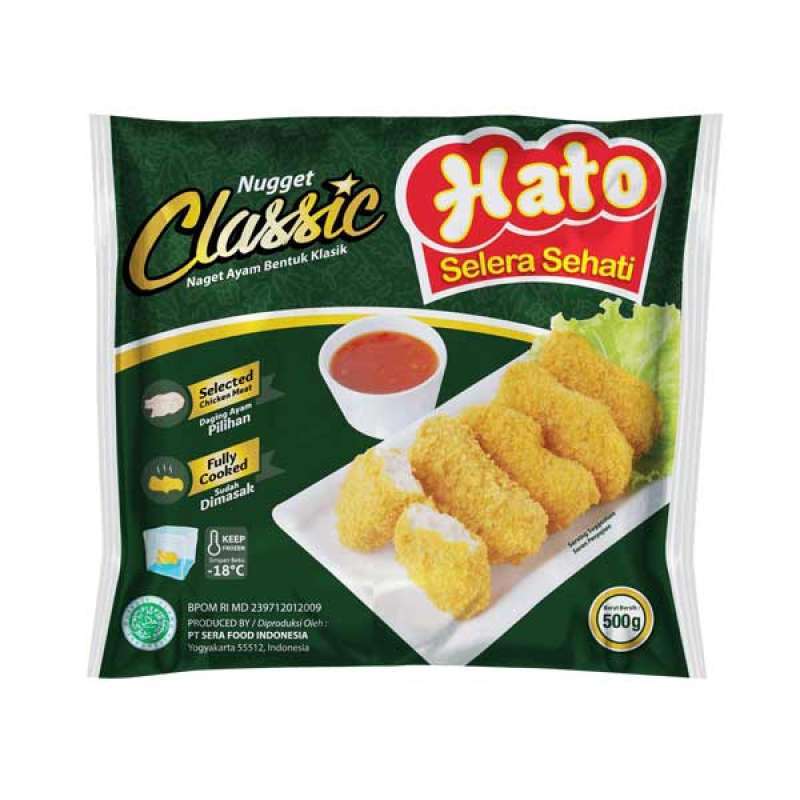 Jual Hato Chicken Nugget Classic 500gr Di Seller Farmers Market Buaran Official Store - Farmers ...