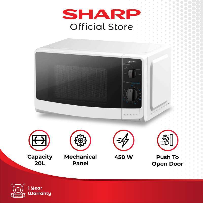 Promo Sharp R-220ma-wh Microwave [20 L] - White Diskon 5% Di Seller ...