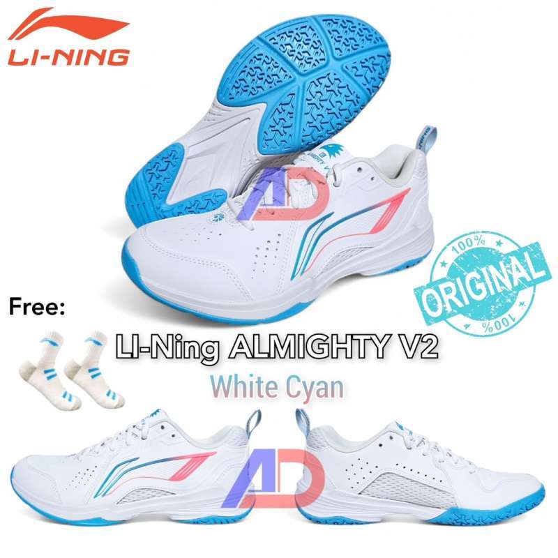 Promo Sepatu Badminton Lining Almighty V2 / V 2 Bulutangkis Original ...