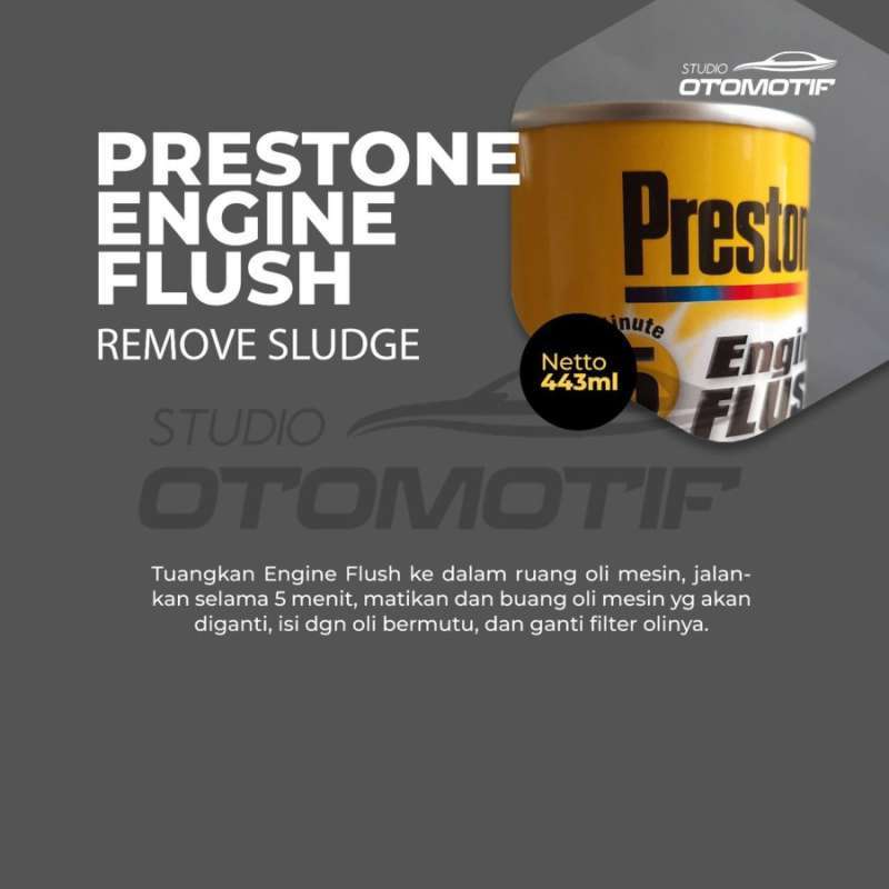 Jual Prestone Engine Flush Pembersih Penguras Oli Mesin 443ml Di Seller ...