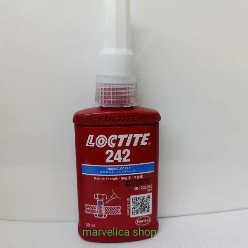 Promo Loctite 242 50 Ml Loctite 242 Thread Locker Lem Baut 50 Ml Diskon ...