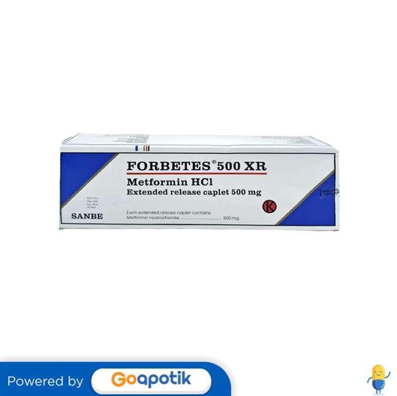 Jual Forbetes Xr 500 Mg Box 100 Kaplet Di Seller Apotek Age Farma ...