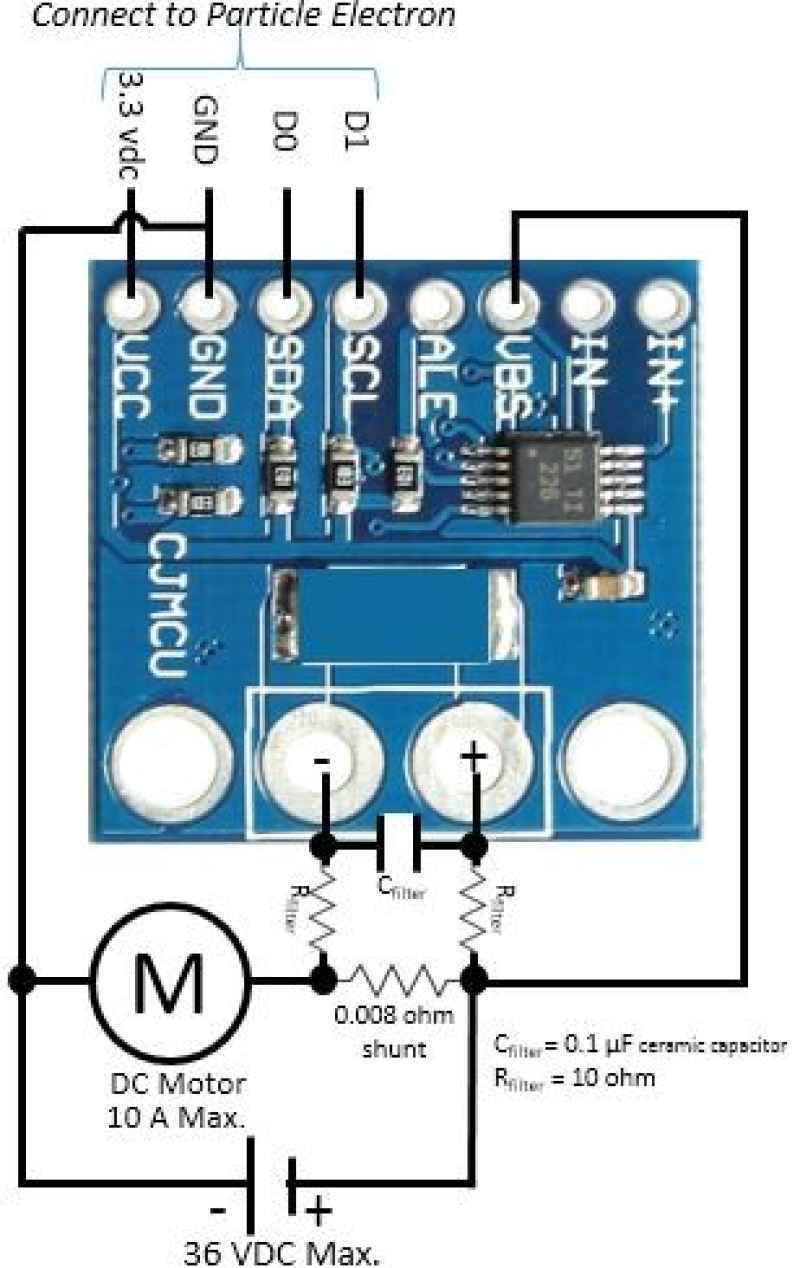 Jual Modul Sensor Arus Volt Ampere Ina226 Ina 226 I2c Bidirectional Dc