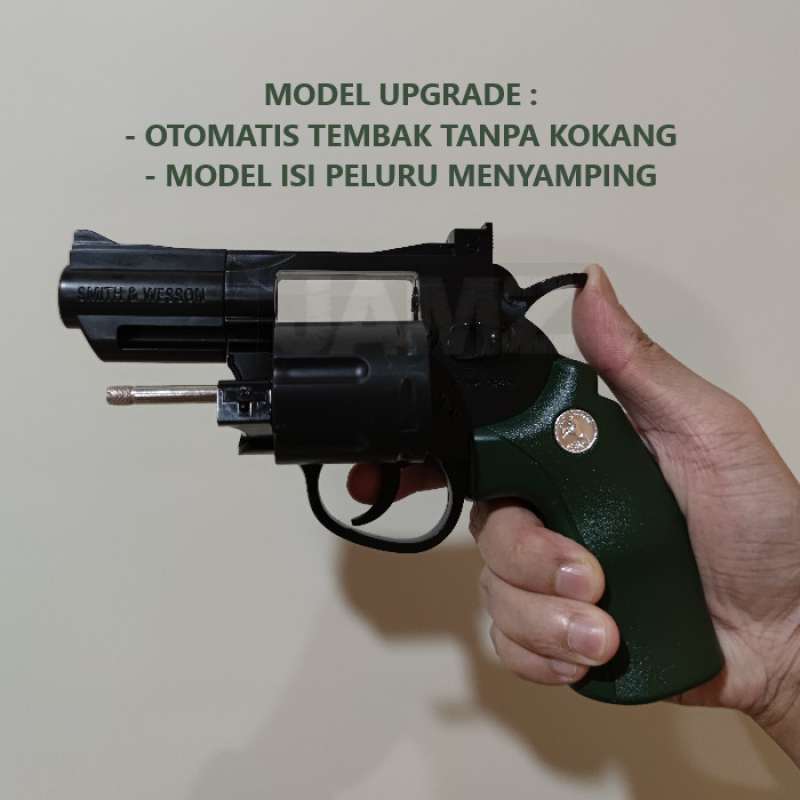 Promo Mainan Anak Peluru Busa Nerf Model Cowboy Koboi Revolver Zp5 ...