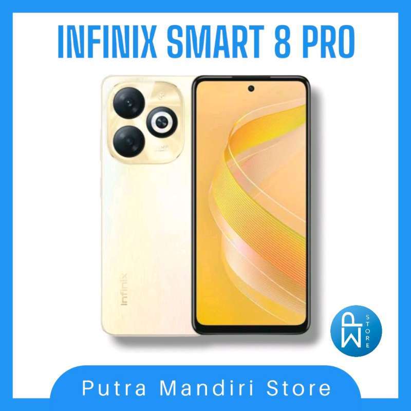 Jual Infinix Smart 8 Pro Ram 8/128gb Garansi Resmi - White Di Seller Putra Mandiri Store ...