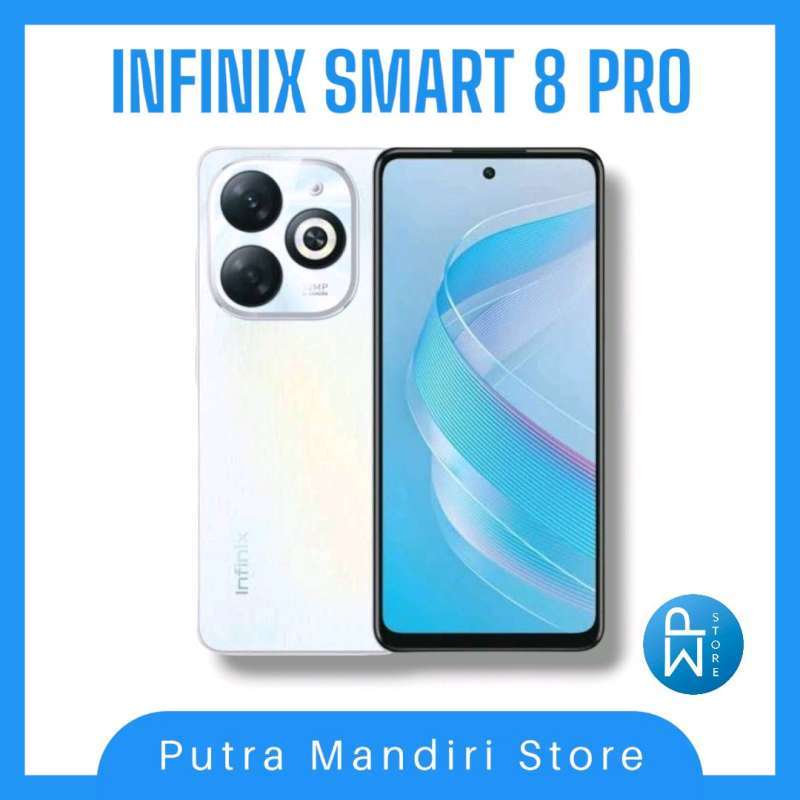 Jual Infinix Smart 8 Pro Ram 8/128gb Garansi Resmi - White Di Seller Putra Mandiri Store ...