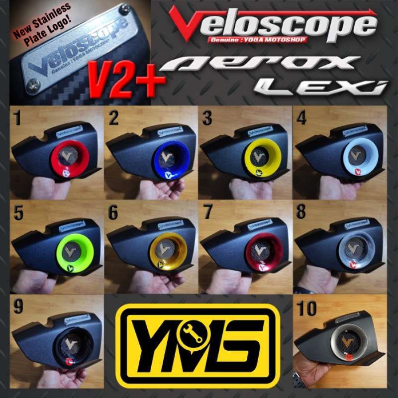 Promo Veloscope For Yamaha Aerox 155 Diskon 33% Di Seller Desa Otomotif ...