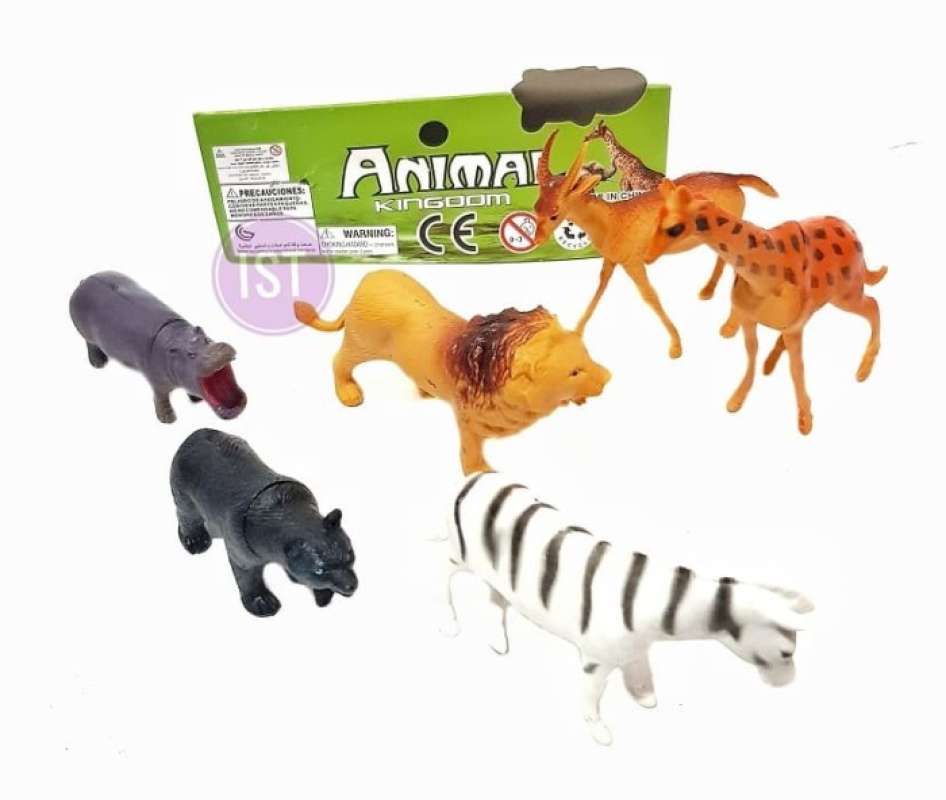 Jual Mainan Binatang Animal Kingdom Hewan 6 Pcs Di Seller Retail Indo ...
