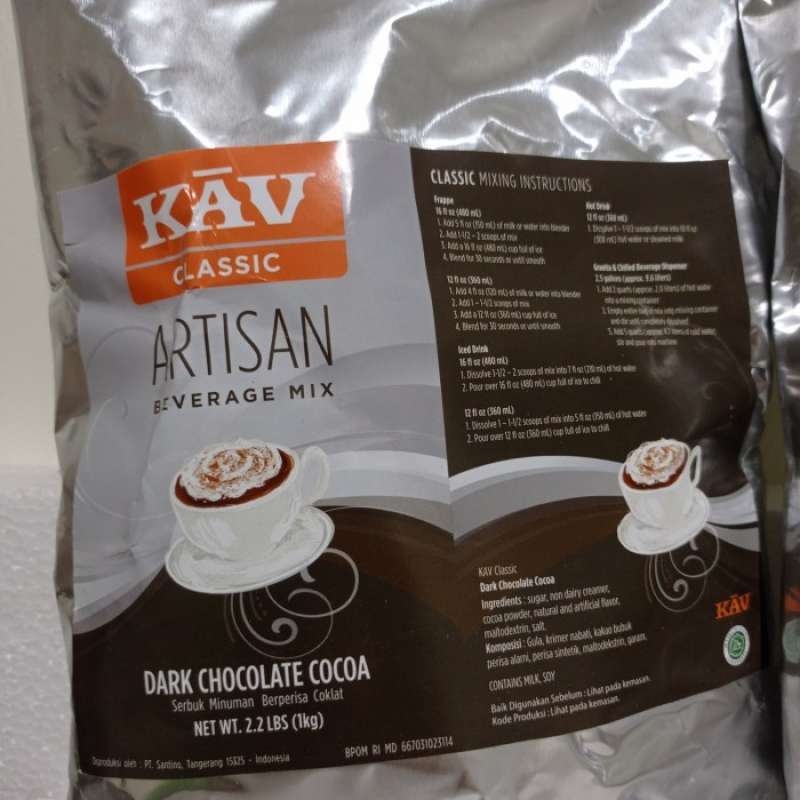 Jual Kav Powder - Dark Chocolate / Dark Cocoa Powder Di Seller Cafe ...