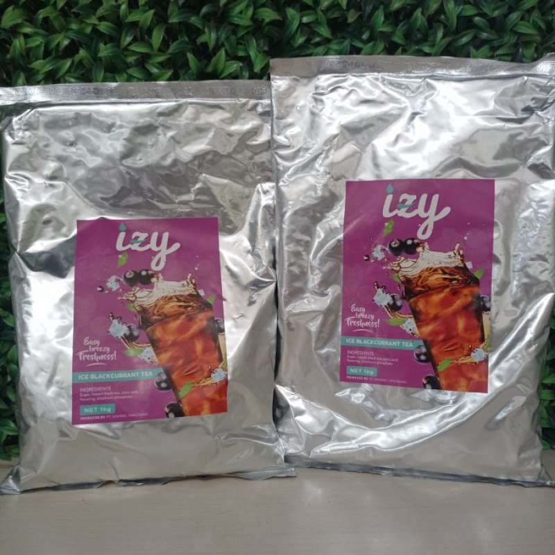 Jual Izy Powder - Ice Blackcurrant Tea / Bubuk Teh Rasa Anggur Di ...
