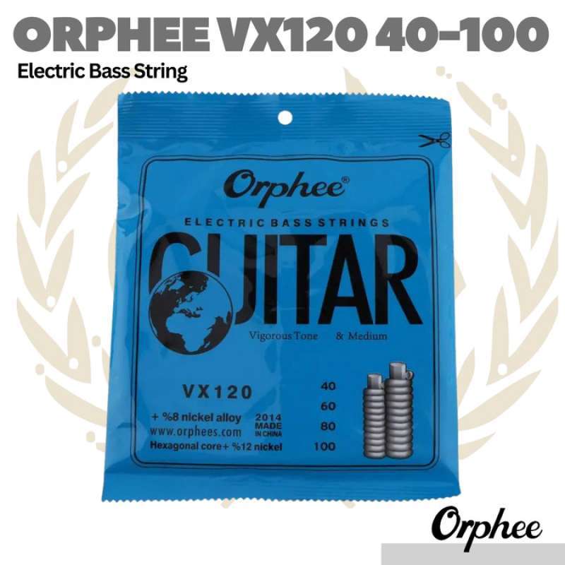 Jual Orphee Vx120 Electric Bass String 40-100 - Senar Bass Elektrik Di ...