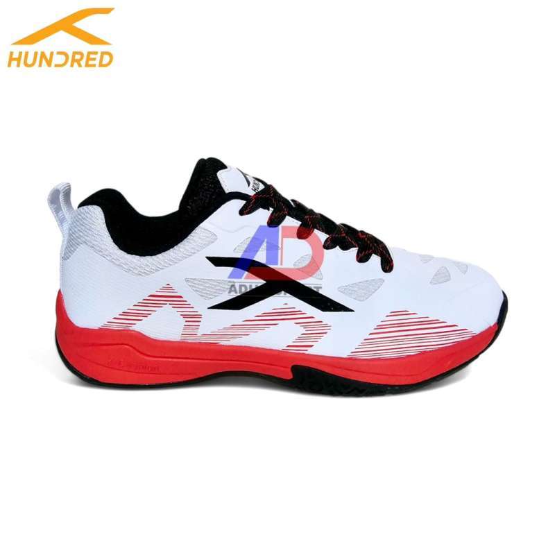 Promo Free Kaos Kaki New Sepatu Badminton Hundred Beast Pro Bulutangkis ...