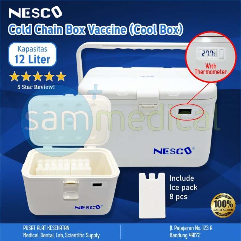 Promo Nesco Cool Box / Cold Chain Box Vaccine / Vaccine Carrier Box 12 ...