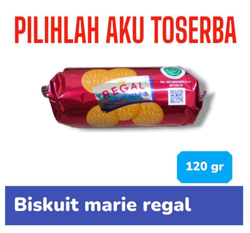 Promo Biskuit Marie Regal Roll 120 Gr - ( Harga 1 Dus Isi 48 ) Diskon ...
