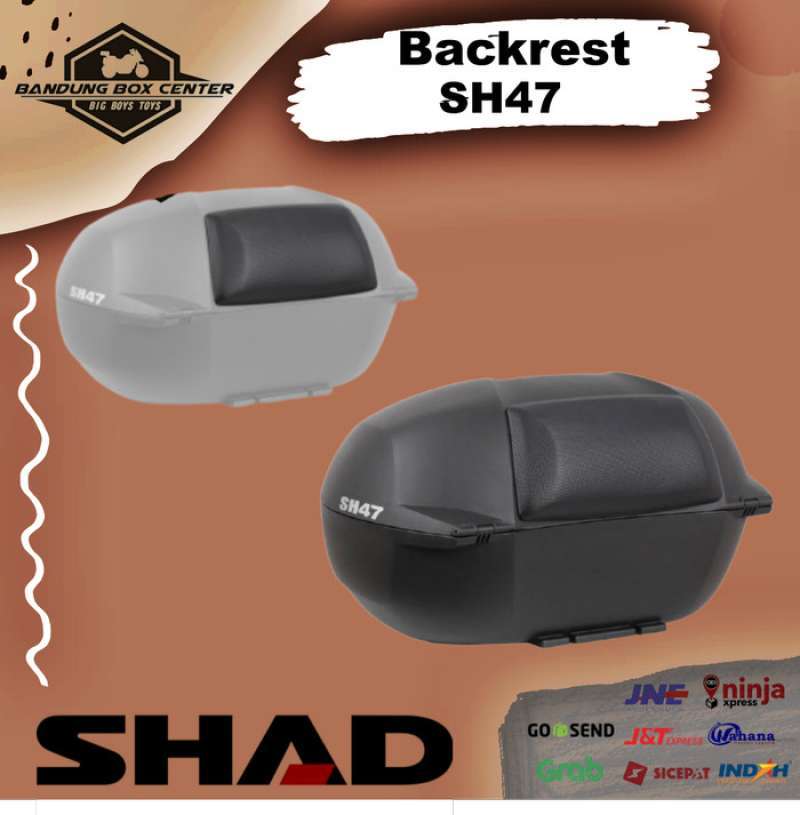 Promo Backrest Back Rest Atau Sandaran Box Shad Sh47 Shad 47 Diskon 33% ...
