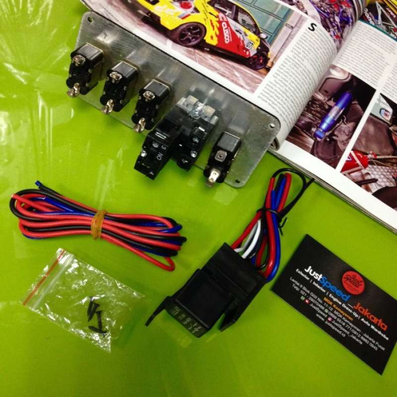 Promo Ignition Switch Panel Terdiri Engine Start Switch On Off Dan 3acc Diskon 15 Di Seller