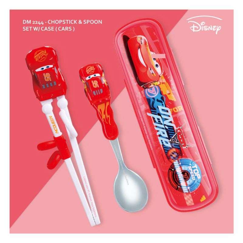 Jual Disney Original Chopstick Spoon Case Set | Sendok Sumpit Alat ...