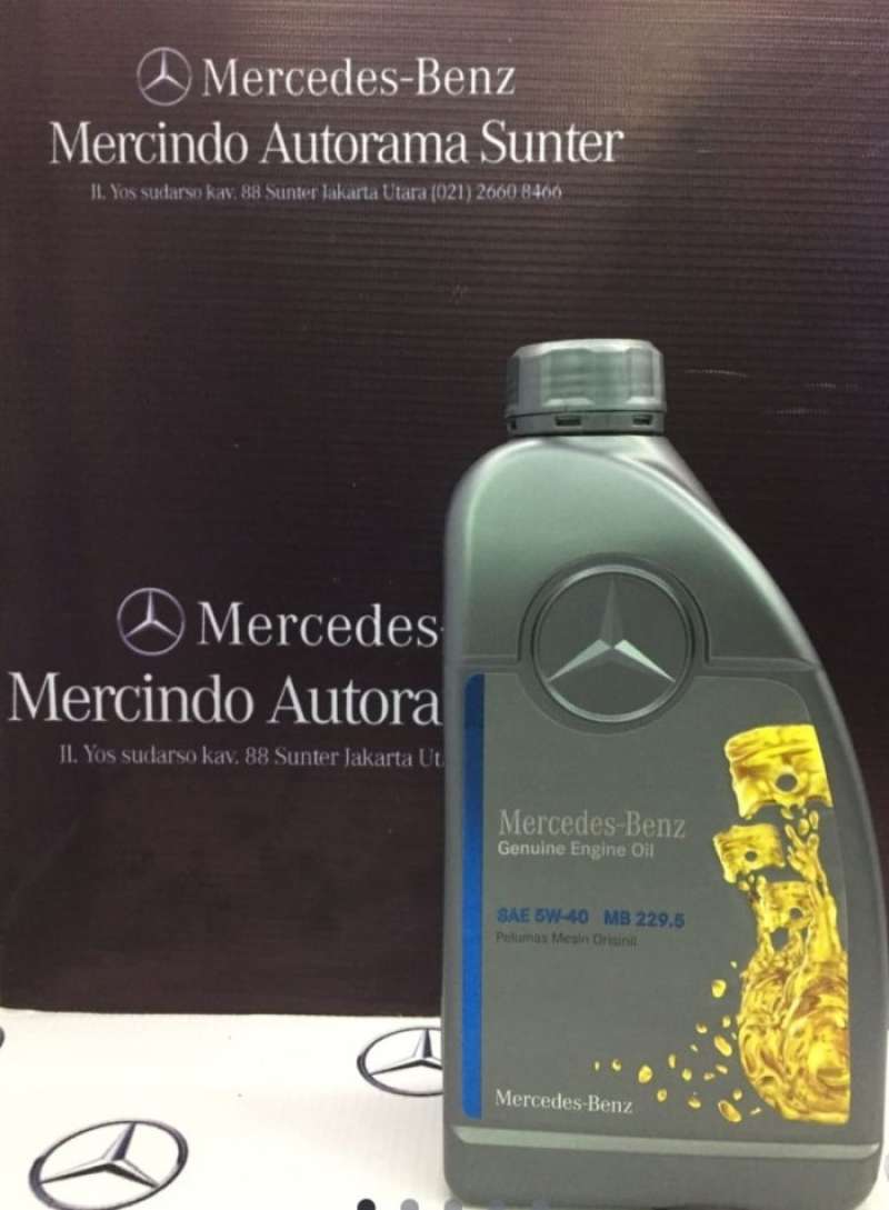 Promo Mb Oil Pc 5w-40, Mercedes Benz Oil100%!!! Diskon 27% Di Seller ...