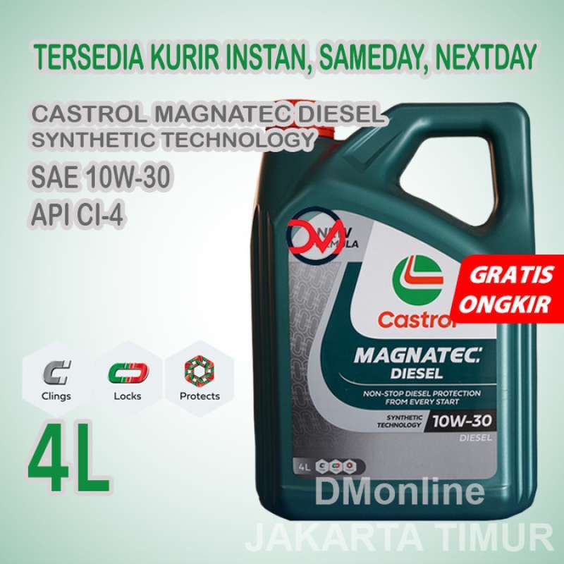 Promo Castrol Magnatec Diesel 10w30 4l - Mag Diesel 4l Diskon 11% Di ...