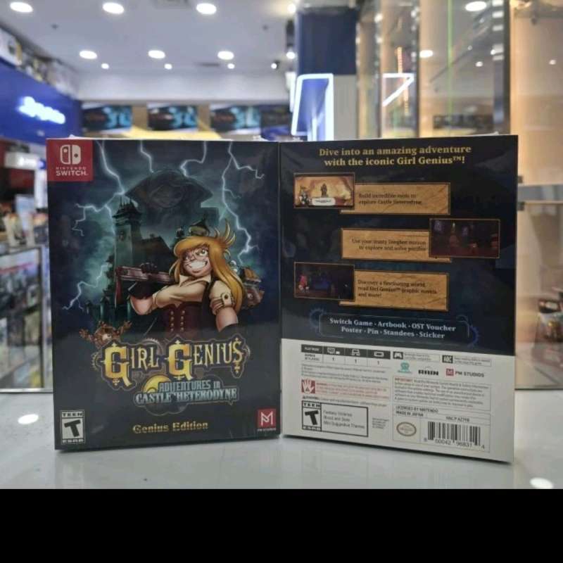 Jual Switch Girl Genius Adv In Castle Heterodyne Genius Edition Di ...